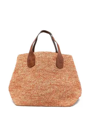 IBELIV Raffia Cross Body Bag - Red