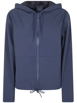 Rains Suva Hardshell Short String Jacket - Blue