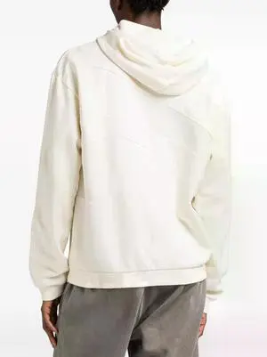 REEBOK Logo-patch Pouch-pocket Hoodie