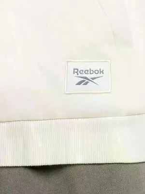 REEBOK Logo-patch Pouch-pocket Hoodie