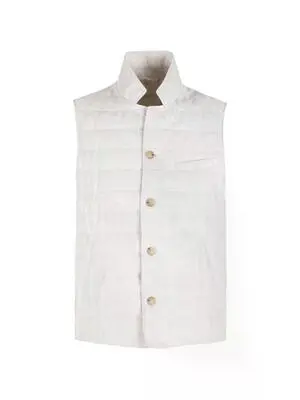 Seventy Quilted Button Vest