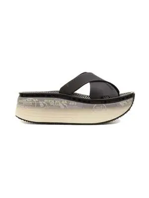 Premiata Platform Sandals - Black