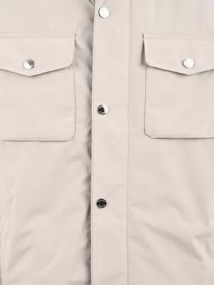 MOORER Buttoned Jacket With Hood