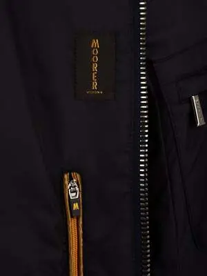 MOORER Acqua Line Bomber Jacket