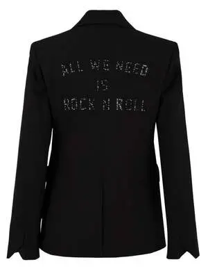 Zadig&Voltaire Structured Blazer With Rhinestone Detail