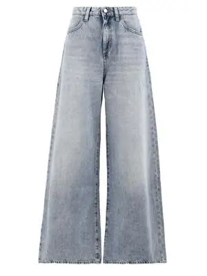 ICON DENIM LOS ANGELES Kendall Wide Leg Jeans - Blue