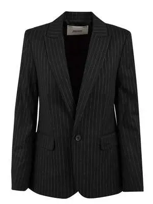 Zadig&Voltaire Buttoned Emaux Vest - Anthracite