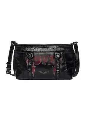 Zadig&Voltaire Leather Clutch Bag - Black