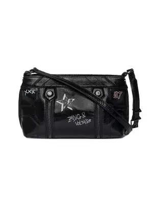 Zadig&Voltaire Sunny Mood Punk" Patent Leather Shoulder Bag