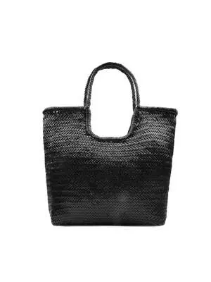 Dragon Diffusion Woven Tote Bag - Black