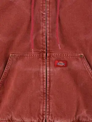 Dickies Lined Denim Hooded Bomber Jacket