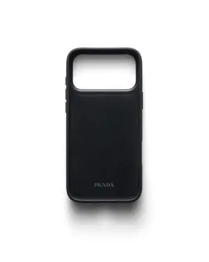 Prada Saffiano Leather Case For Iphone 17 Pro Max - Orange
