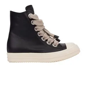 Rick Owens Jumbo Laced Low Top Sneakers - Black