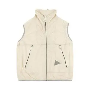AND WANDER Pertex Wind Vest - White