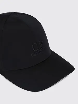 C.P. COMPANY Nylon Cap With Back Lenses - Black