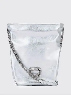 Roger Vivier Silver Tone Bucket Bags