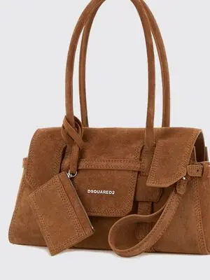 Dsquared2 Suede Shoulder Bag
