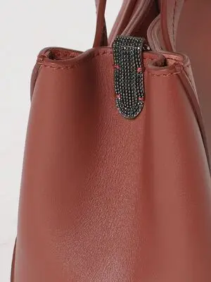 Brunello Cucinelli Leather Handbag - Red