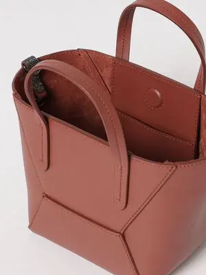 Brunello Cucinelli Leather Handbag - Red