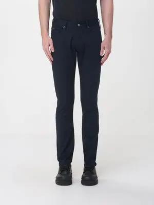Emporio Armani Slim Fit Trousers - Navy