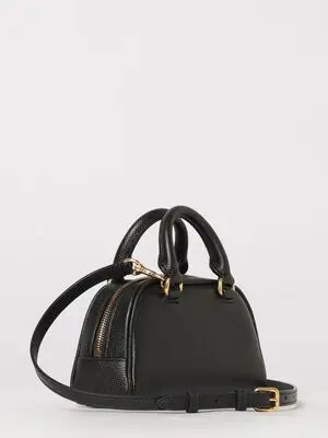 Valentino Garavani Vlogo Signature Grained Leather Mini Bowling Bag