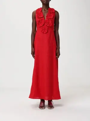Farm Rio Floral Embellished Maxi Dress