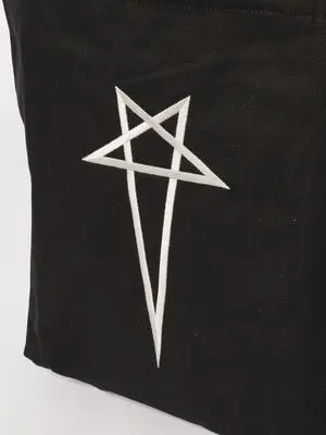 Rick Owens Cotton Canvas Tote Bag