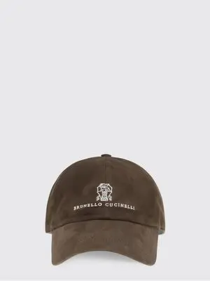 Brunello Cucinelli Baseball Cap - Coffee