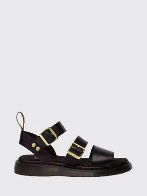 Dr. Martens Gryphon Leather Gladiator Sandals - Black
