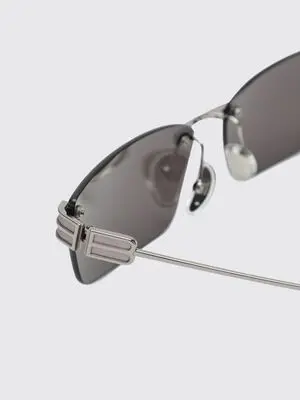 Balenciaga Rimless Rectangle Sunglasses - Silver