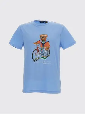 Polo Ralph Lauren Cotton T-shirt With Bear Print