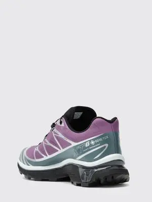 SALOMON Xt-6 Gore-tex Technical Fabric Sneakers With Abstract Pattern And Notched Sole - Multicolor
