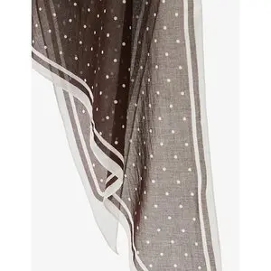 REISS Polka-dot Cotton Sarong