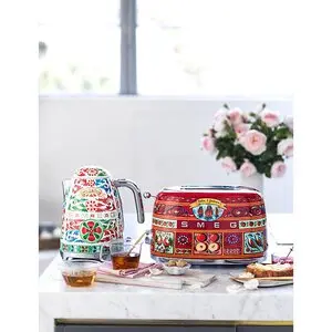 SMEG Dolce And Gabbana Two-slice Toaster