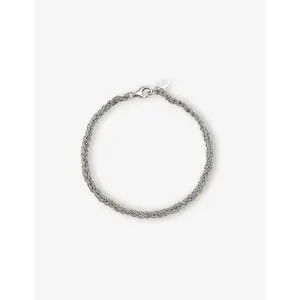 LA MAISON COUTURE Assya Panama Friendship Bracelet - Grey