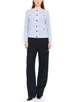 Tory Burch Kendra Cardigan - Blue