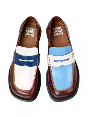 Camper Twins Leather Loafers