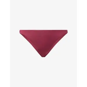 Monday Swimwear Tamarama High-leg Bikini Bottom - Fig