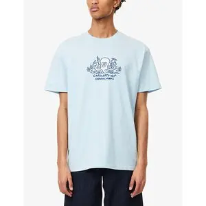 Carhartt Work In Progress Lab Ink Graphic-print Crewneck Cotton T-shirt