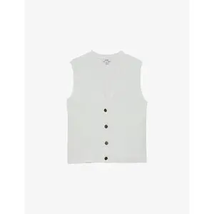 Reiss Button Detailed Vests For Women