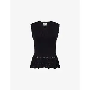 Ganni Frill Knitwear For Women