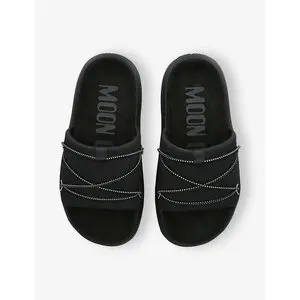 Moon Boot Icon Flat Slides