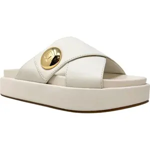 SHU SHOP Katie Platform Slide Sandal - Bone