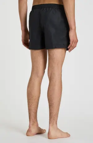 Paul Smith Zebra Logo Swim Trunks - Black