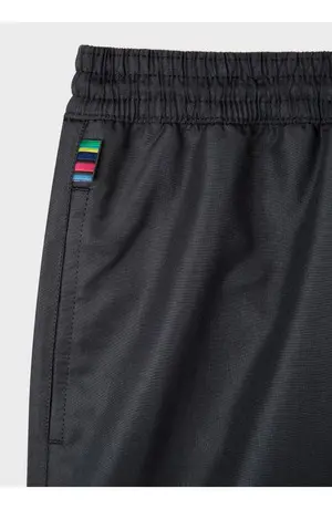 Paul Smith Zebra Logo Swim Trunks - Black