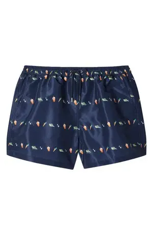 Paul Smith Swim Short Beach Snaps - Navy