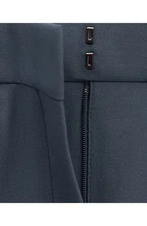 Mango Pleated Straight-leg Suit Trousers
