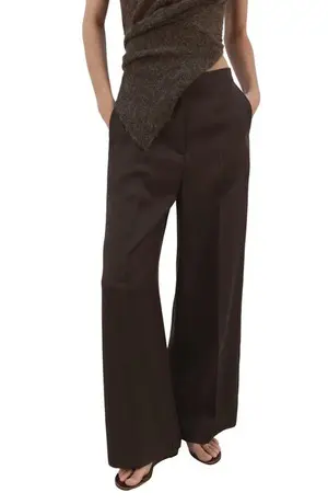 Mango Long Bottoms For Women