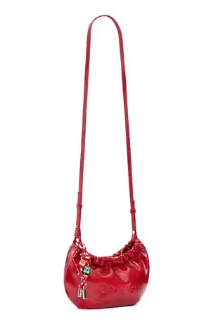 Desigual Faux Leather Crossbody Wallet