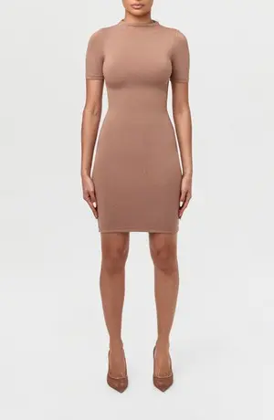 Naked Wardrobe T-shirt Mini Dress - Coco